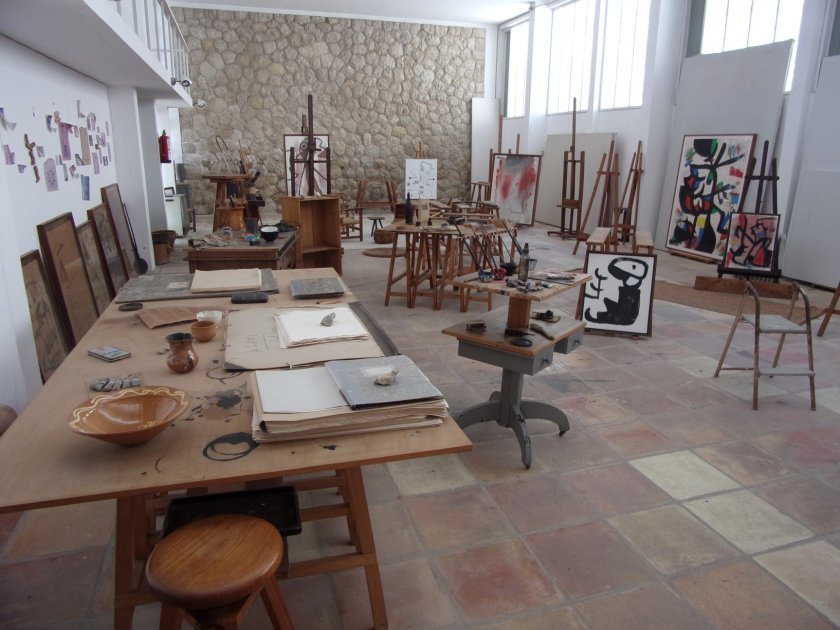 Two Mallorcan artists – Coll Bardolet and Miró. – my daily art display