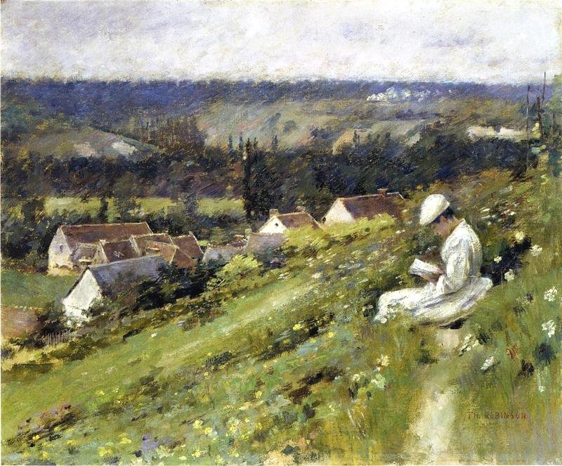 Theodore Robinson. Part 3 – Monet, Giverny and Robinson’s muse, Marie ...