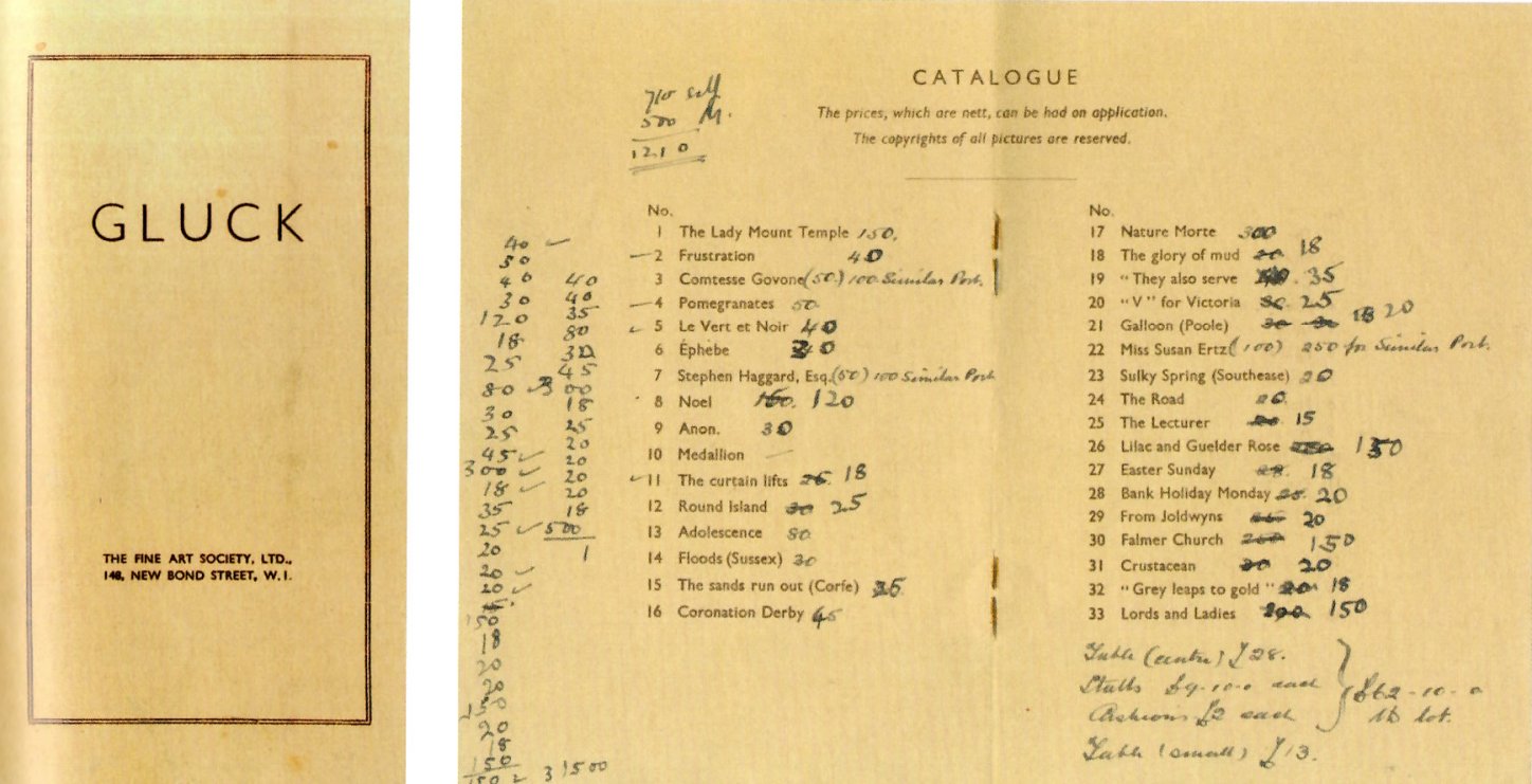 Hannah Gluckstein (Gluck) – Part 4 – Nesta Obermer and the Fine Art ...