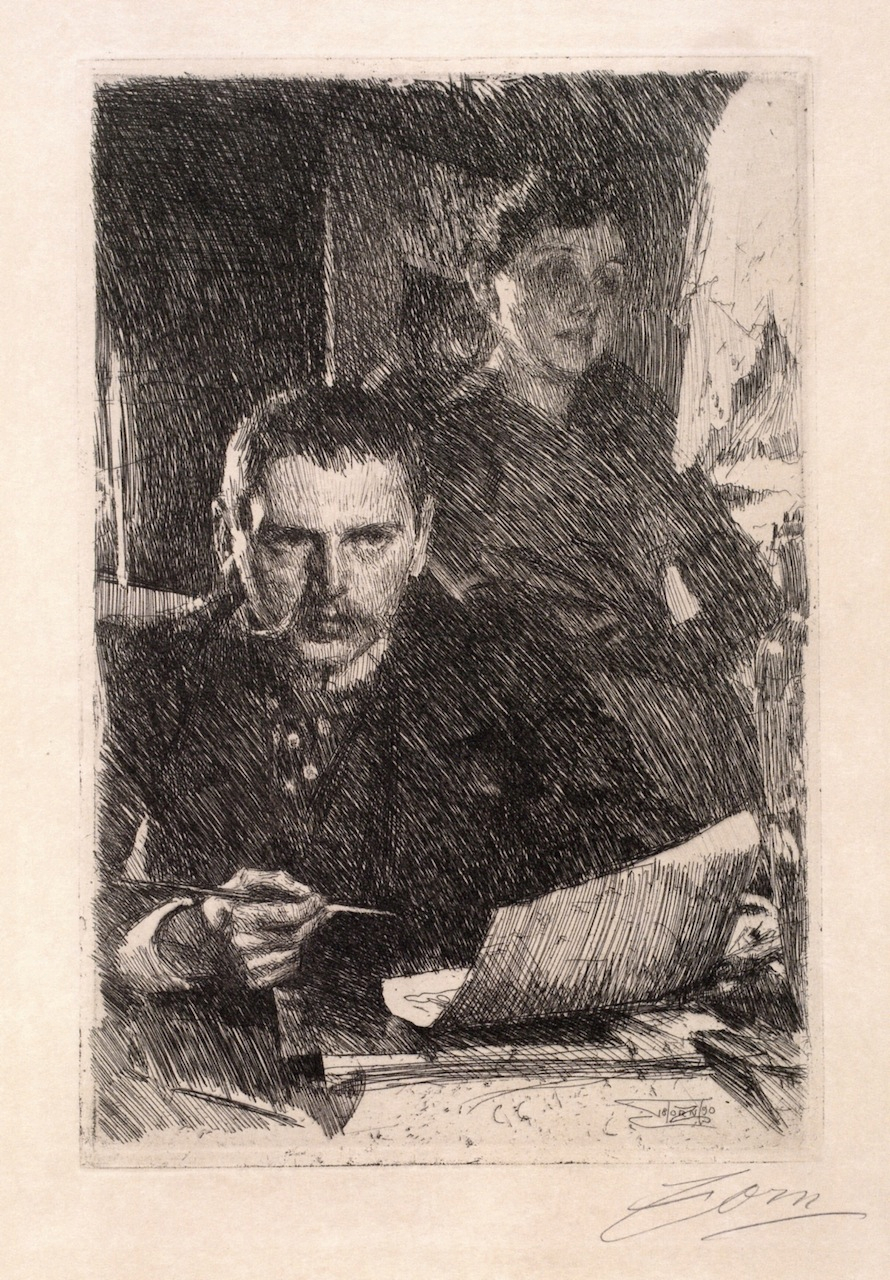 Anders Zorn. Part 1 – The early years – my daily art display
