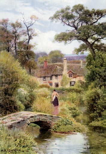 Alfred Robert Quinton, the chocolate box painter. – my daily art display