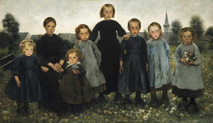 Léon Frédéric. Part 1. The Naturalist painter – my daily art display