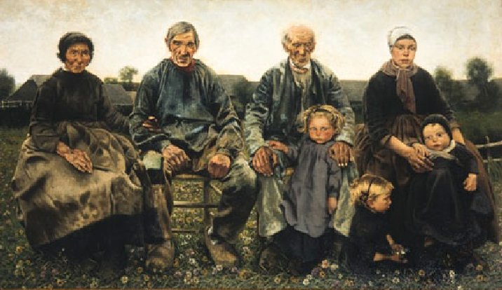 Léon Frédéric. Part 1. The Naturalist painter – my daily art display
