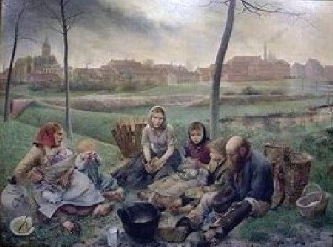 Léon Frédéric. Part 1. The Naturalist painter – my daily art display