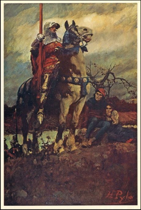 The Red Rose Girls. Part 4. Howard Pyle. – my daily art display